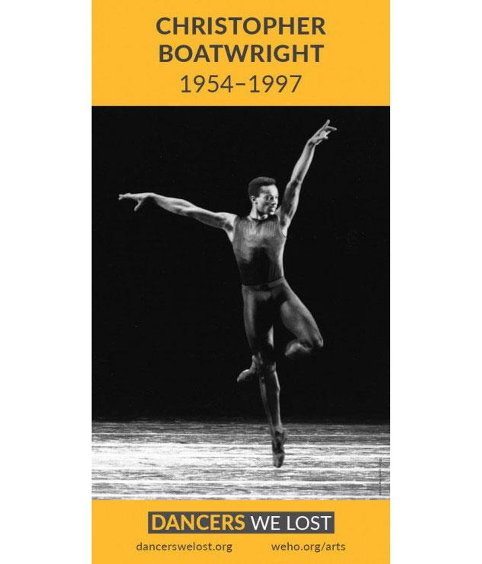 PHOTOS: Gorgeous, Life-Size Banners Honor HIV-Positive Dancers Who Have ...