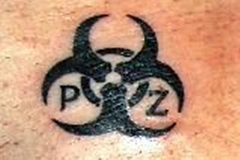 Biohazard Tattoo Hiv