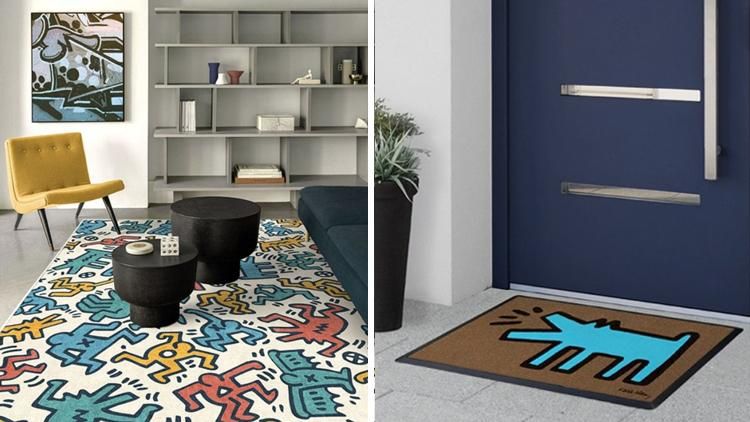 Ruggable Launches Keith Haring Collection of Rugs & Doormats