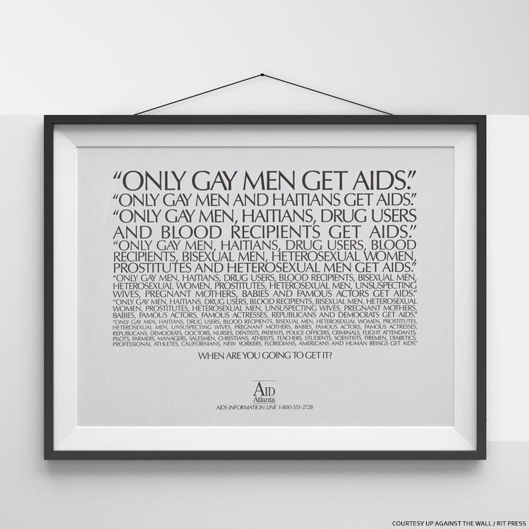 New Book and Exhibit Looks at the Evolution of HIV Poster Art